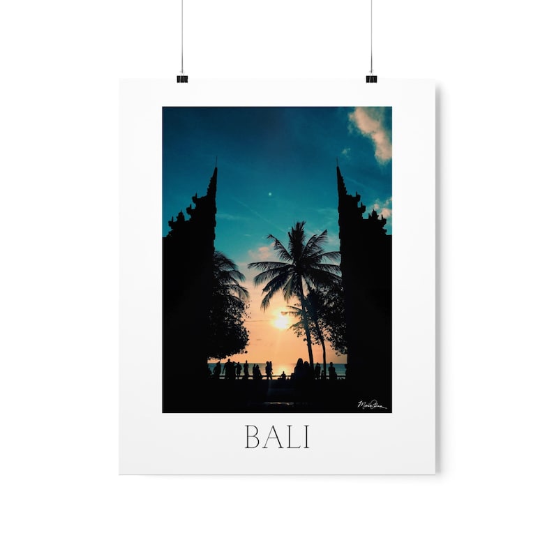Bali Travel Poster | Bali Photography Poster Print - Etsy