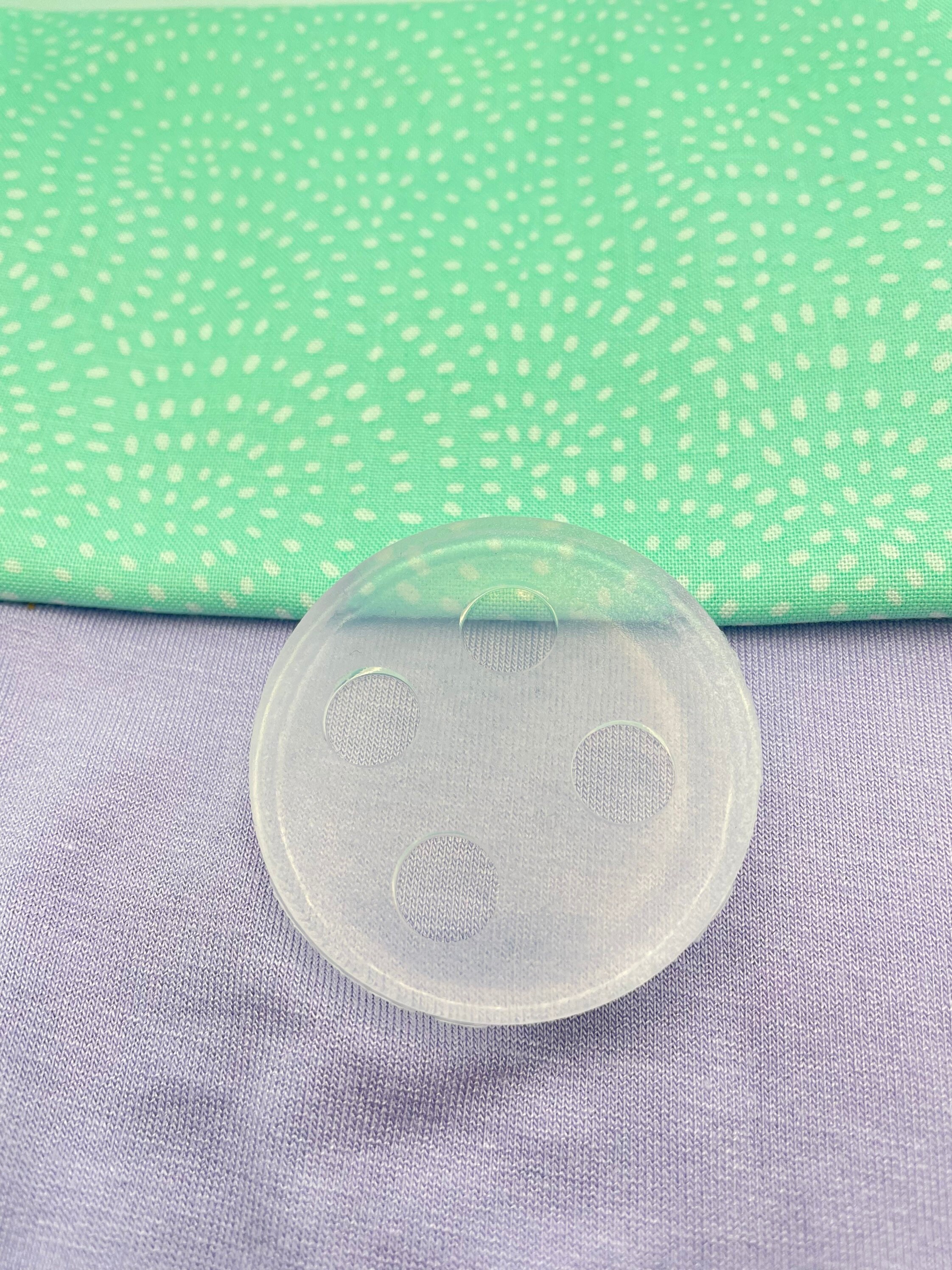1 cm circle disc mold 2 mm deep round disc silicone mould | Etsy