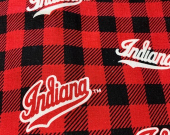 Indiana University Fabric | Etsy