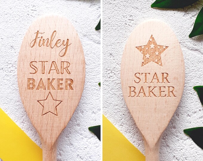 Personalised Wooden Spoon - Etsy