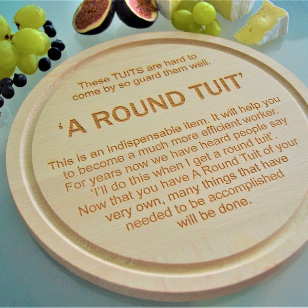 Personalized Round Tuit Coin - Etsy