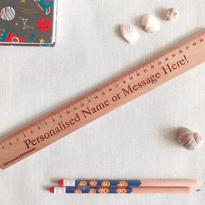 Ruler With Custom Logo - Etsy UK