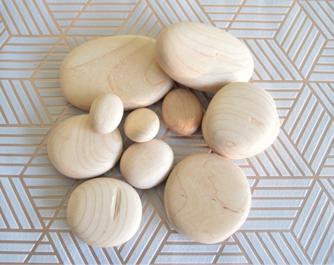 Balancing Stones Wooden Rocks Wooden Stones Building - Etsy