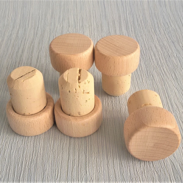 Natural Cork Stopper - Etsy