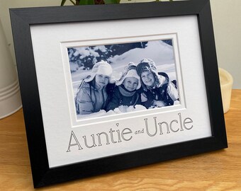 Aunt and Uncle Picture Frame - Etsy UK