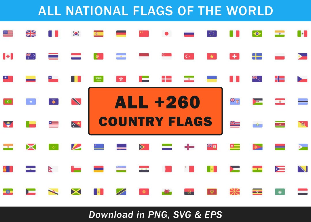 260+ Rounded Country Flags | Pro-fade Design - Flags of Nations // SVG ...