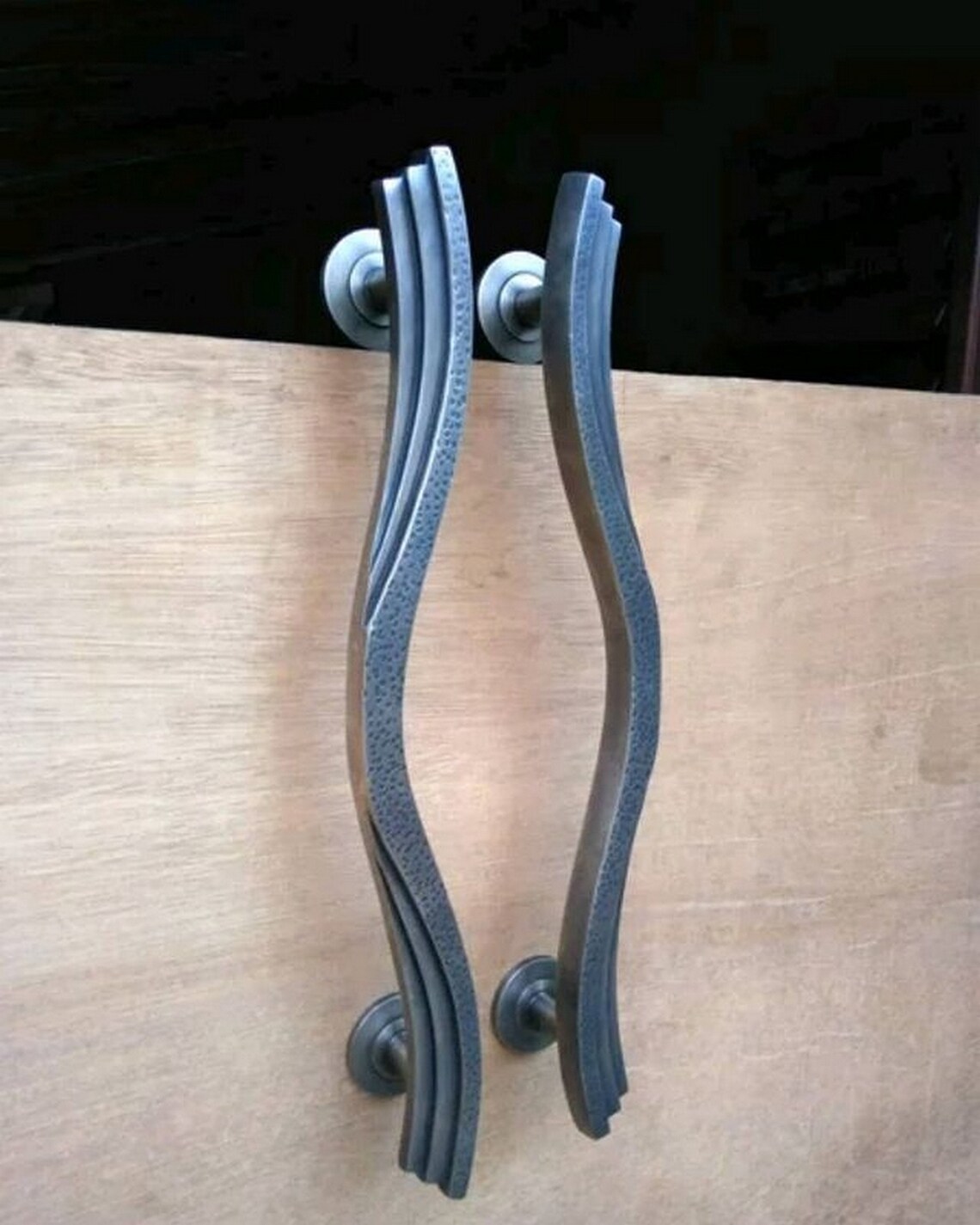 Long Door Handle Pull Brass Pull and Handles Door Handle | Etsy