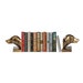 DOG Brass Bookends Retriever, Vintage Unique Animal Bookends for ...