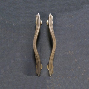 Long Door Handle Pull Brass Pull and Handles Door Handle | Etsy