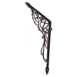 Shelf Bracket Brass DOVE, Wall Shelf Bracket Copper, Decorative Shelf ...
