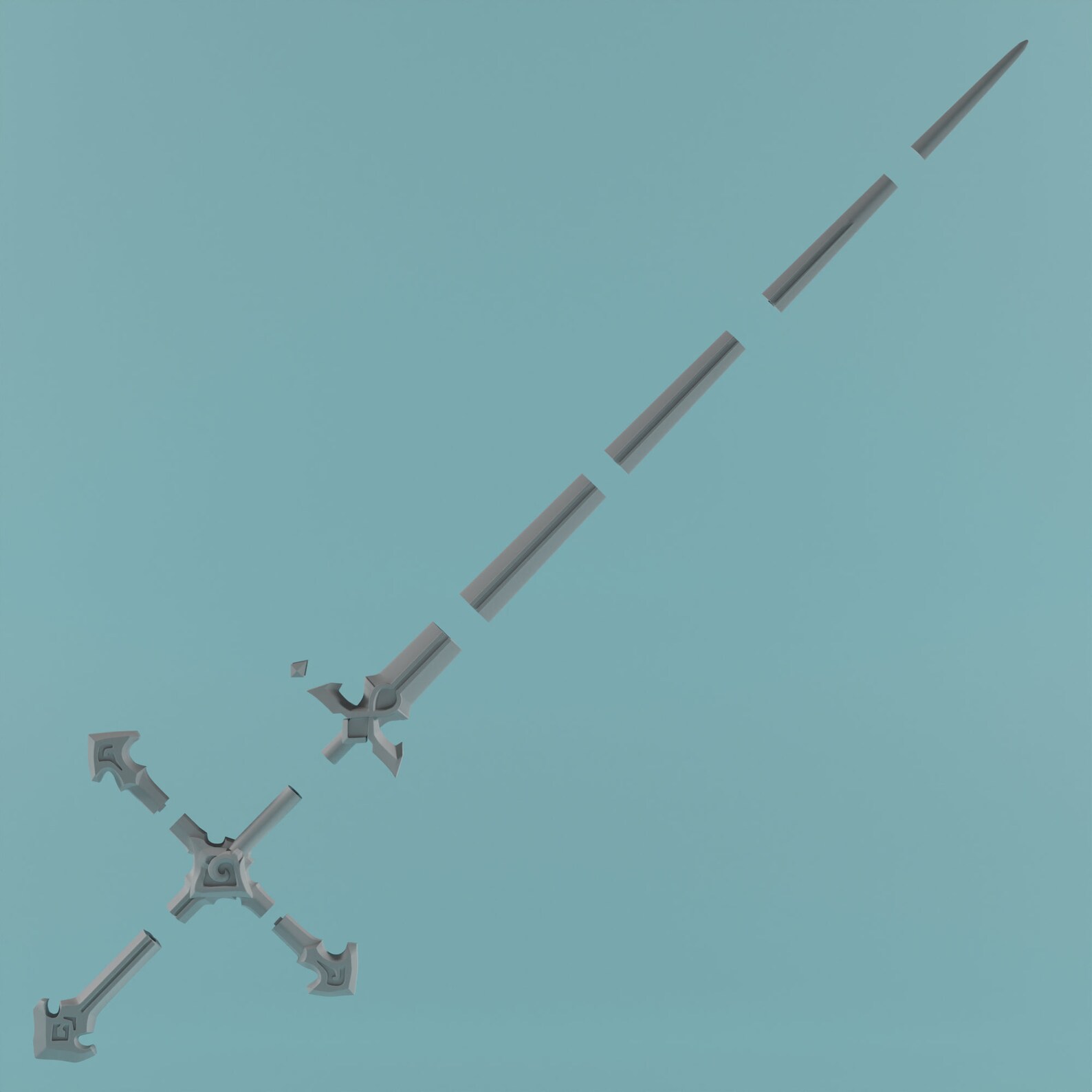Ruined King Story - Viego Sword 3D Print Files - Etsy