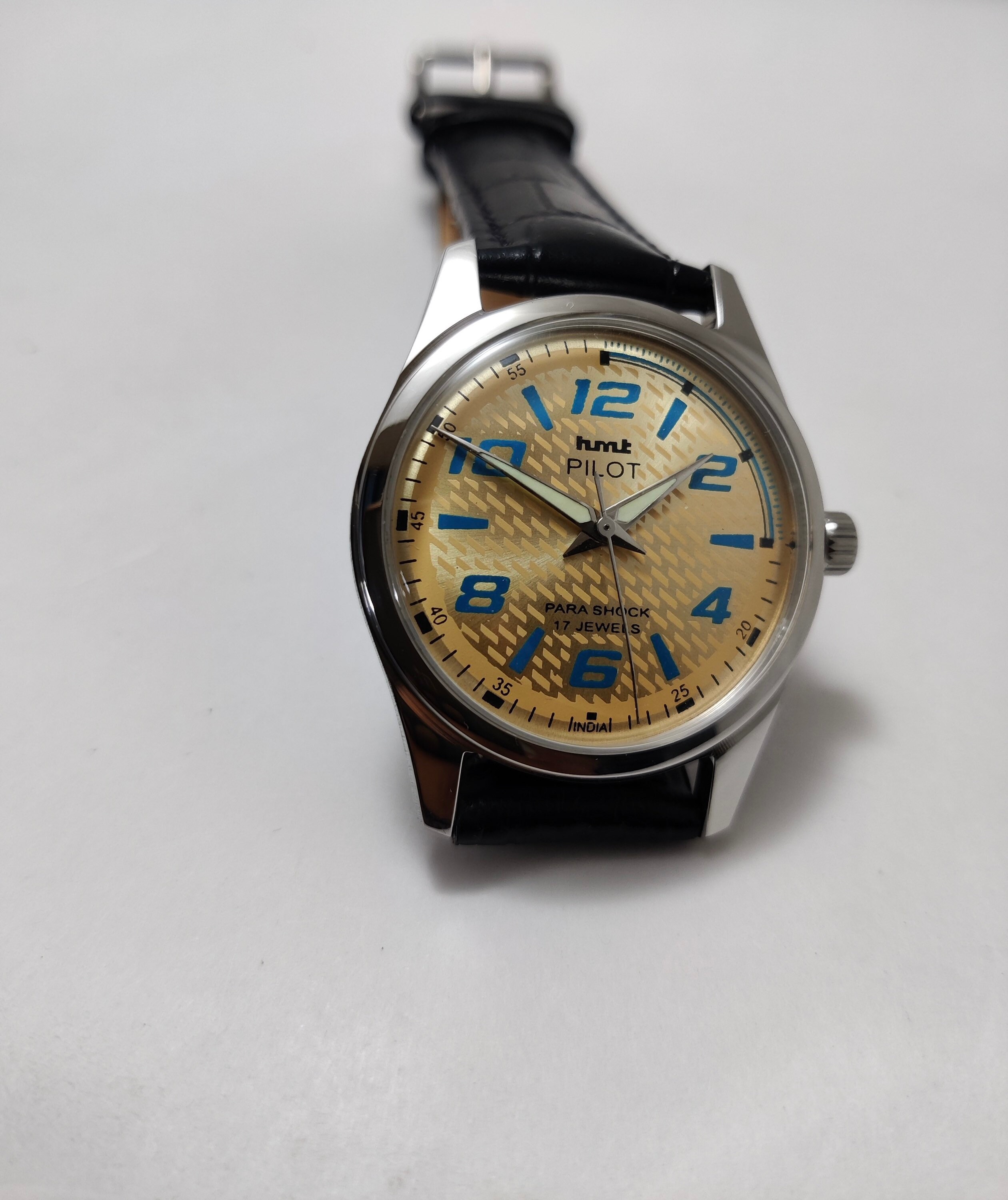 HMT PILOT YELLOW Dial Manual Winding Vintage Watchmade in - Etsy UK