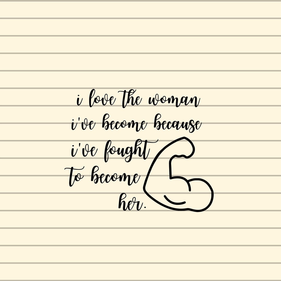 Strong Woman Svg Women Empowerment Svg Fierce Svg Girl Power