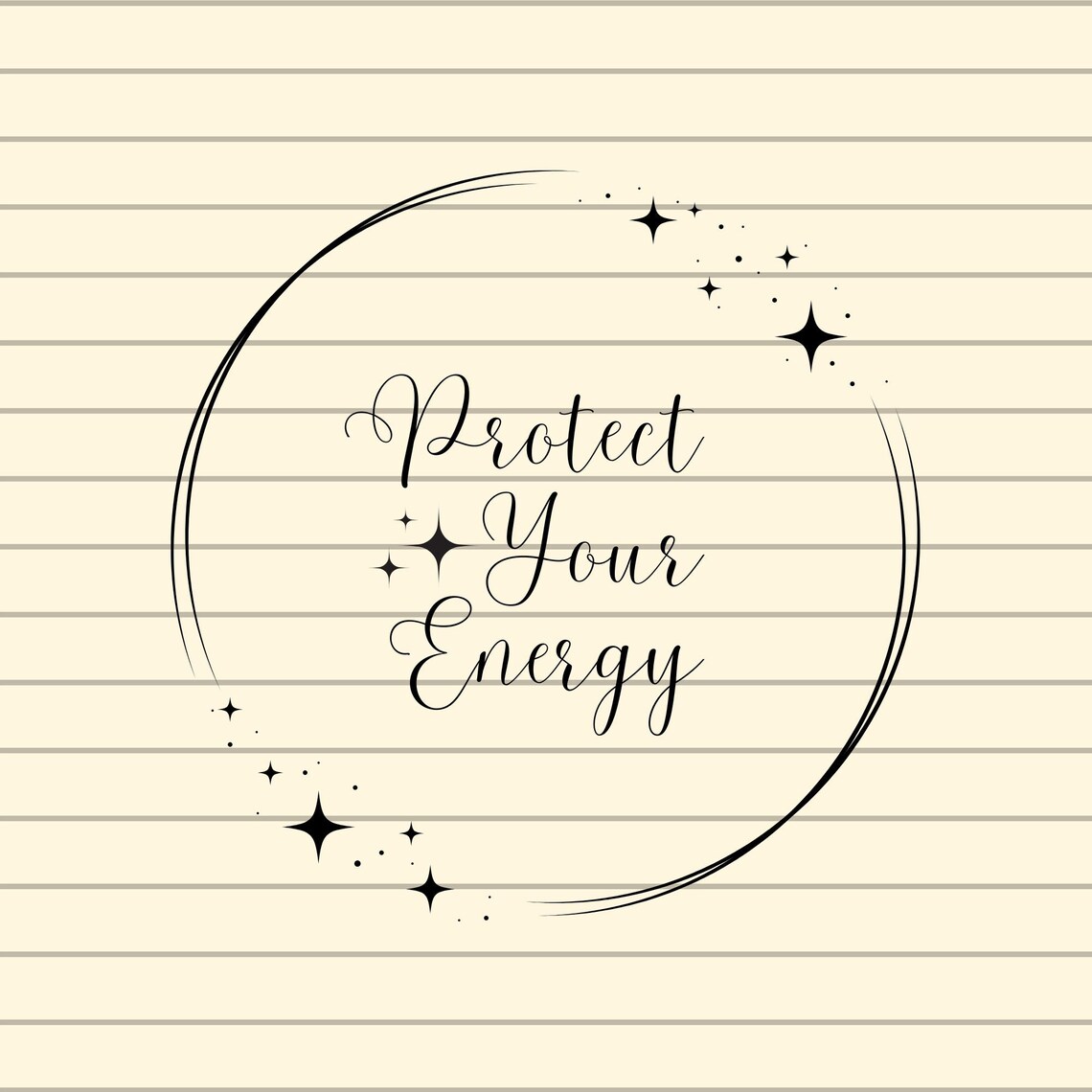Protect Your Energy SVG Energy Svg Protection Motivational - Etsy