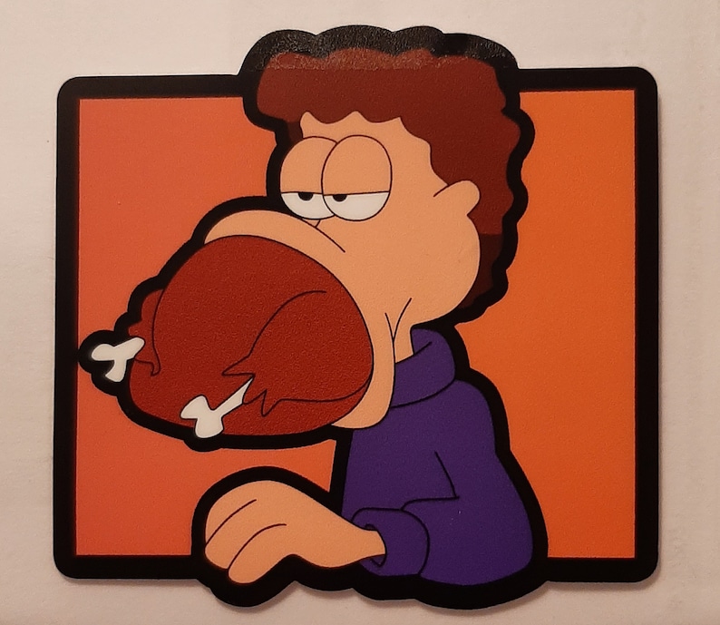 Jon Arbuckle Turkey Sticker - Etsy