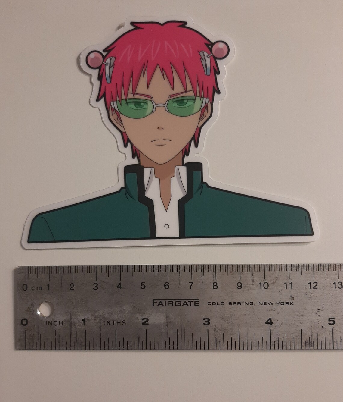 Saiki K. Sticker transparent Outline - Etsy