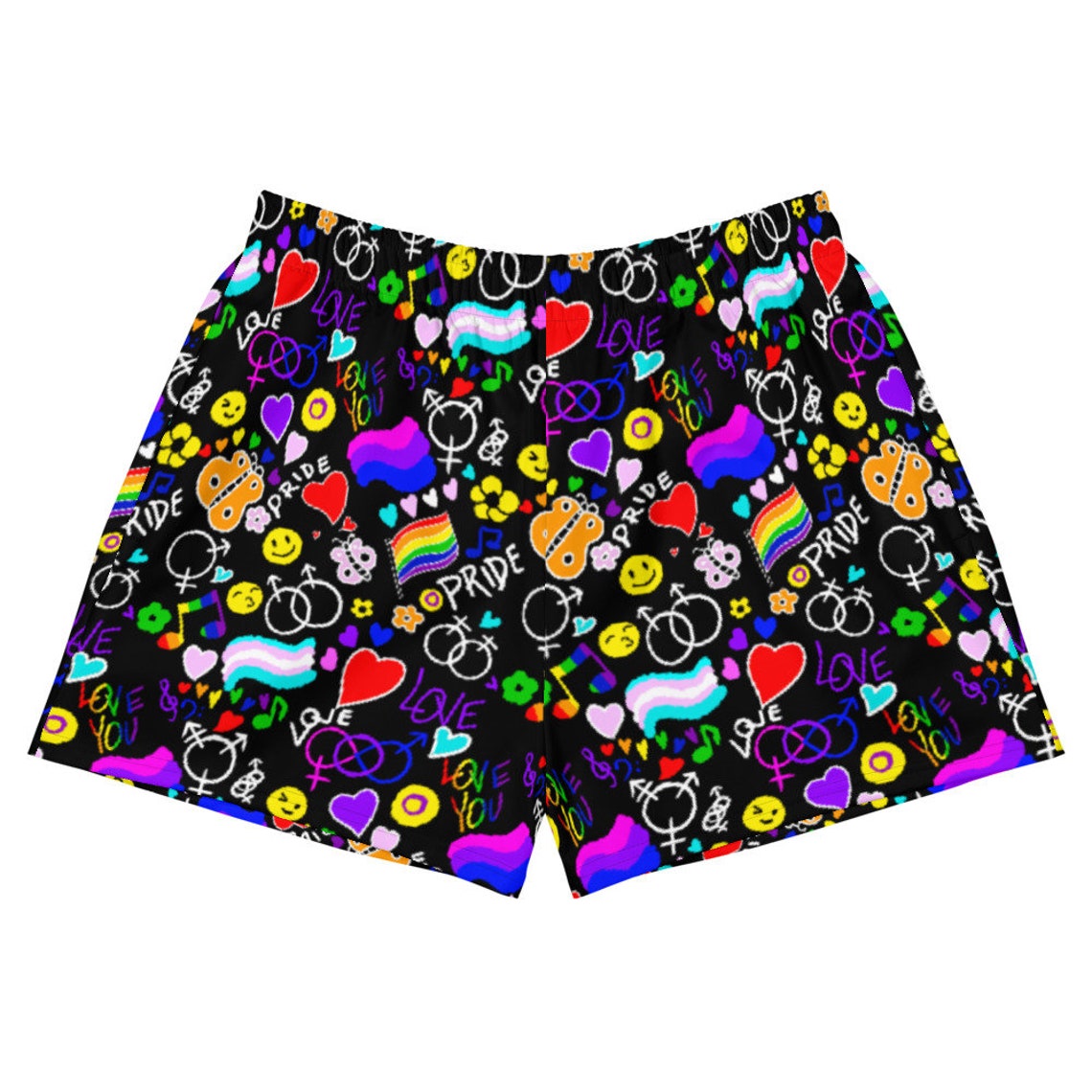 Pride Athletic Short Shorts - Etsy