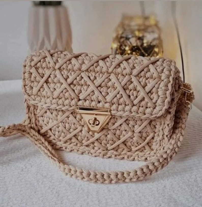 Polyester Cord 5mm 100m Polyester Yarn for Crochet Bag - Etsy Denmark