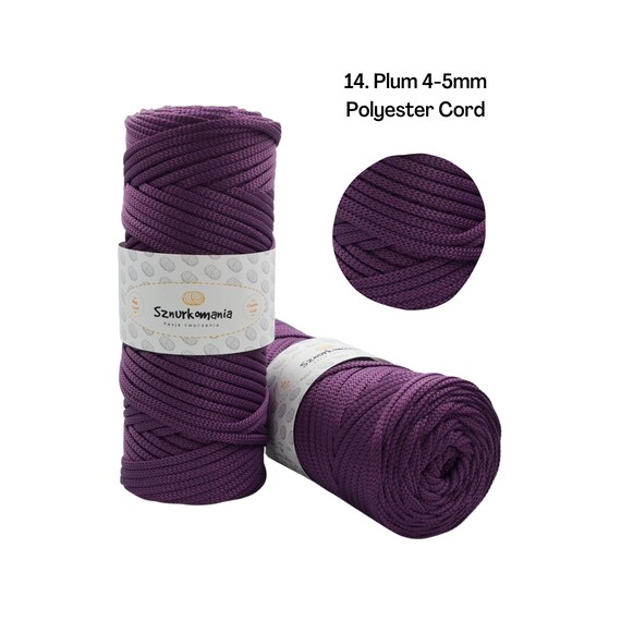 Polyester Cord 5mm 100m Polyester Yarn for Crochet Bag - Etsy