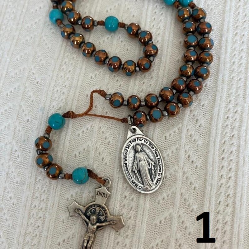 Stone Rosary - Etsy