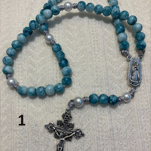 Stone Rosary - Etsy