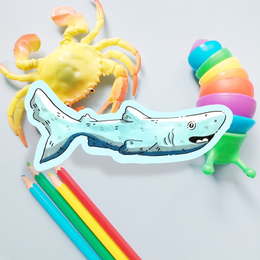 GREENLAND SHARK /shark / Vinyl Sticker / - Etsy