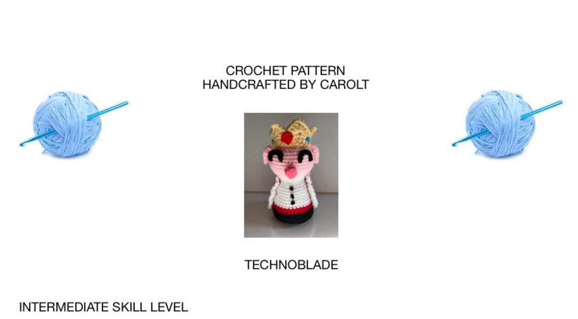TECHNOBLADE Crochet Pattern - Etsy