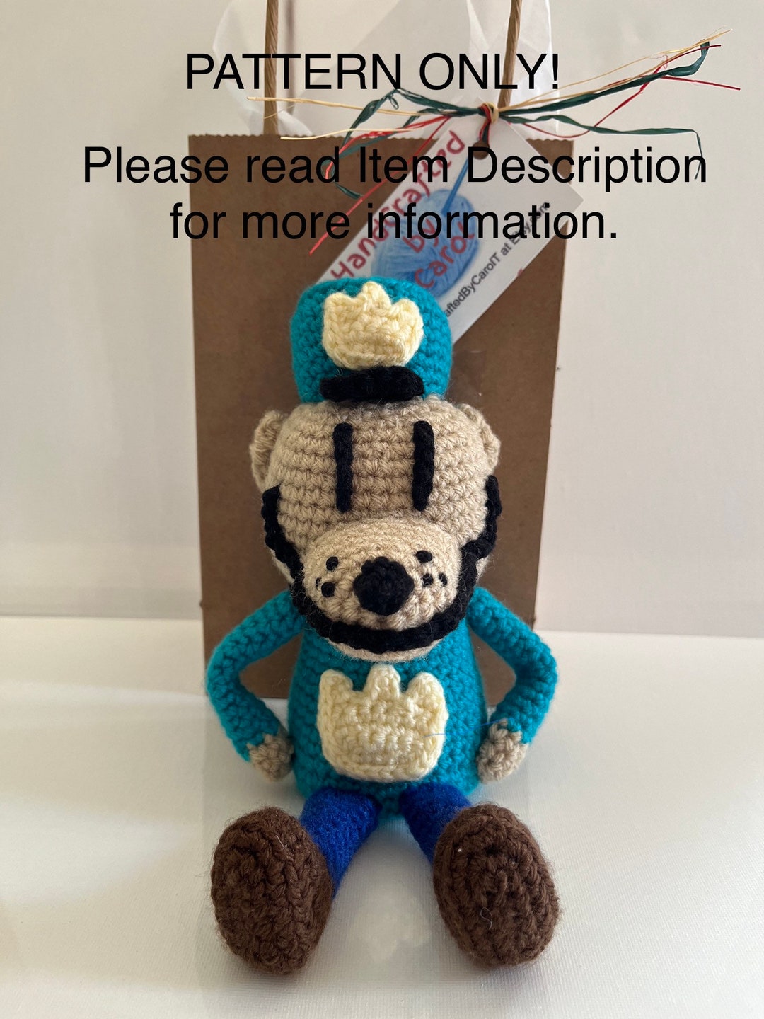 DOG MAN Crochet Pattern - Etsy Australia