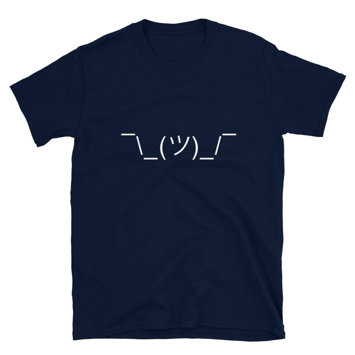 Shrug ASCII Emoji T-shirt / Programmer Gamer Meme Gift / Unisex Shirt ...