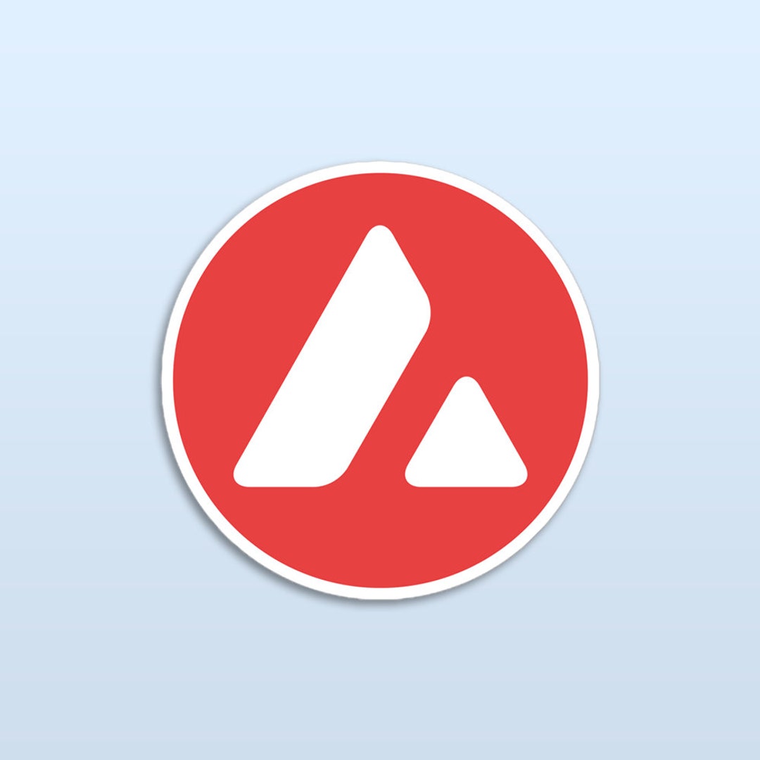 Avalanche AVAX Sticker Crypto Hodler Trader Gift Avalanche ...