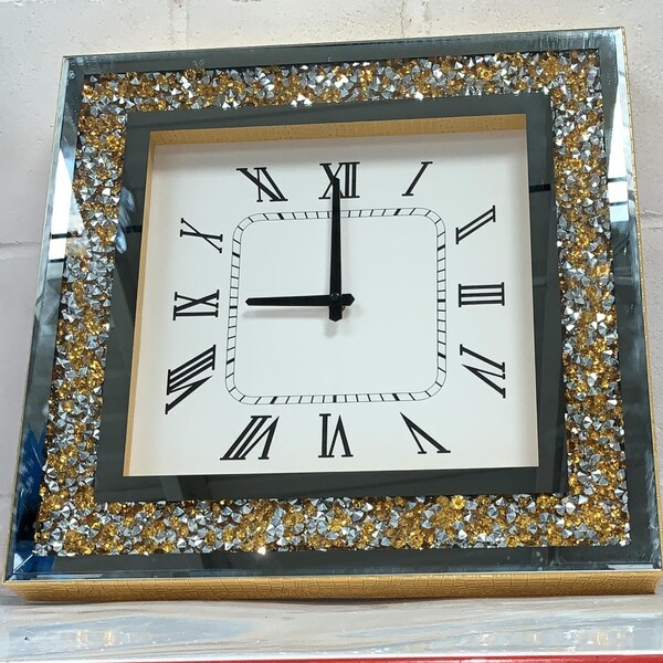 Diamond Clock - Etsy