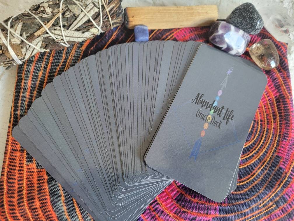 The Abundant Life Coach Oracle Deck - Etsy