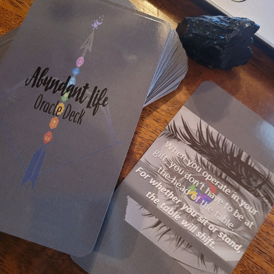 The Abundant Life Coach Oracle Deck - Etsy