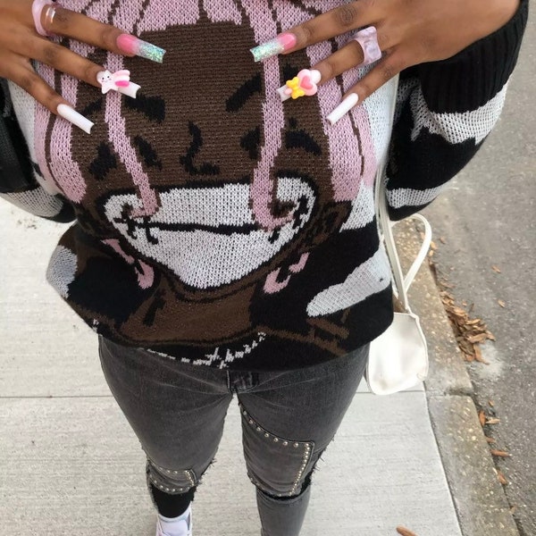 Anime Sweater - Etsy