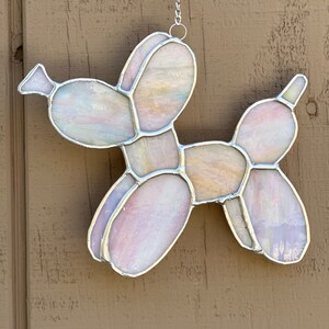 Balloon Dog Stained Glass - Etsy