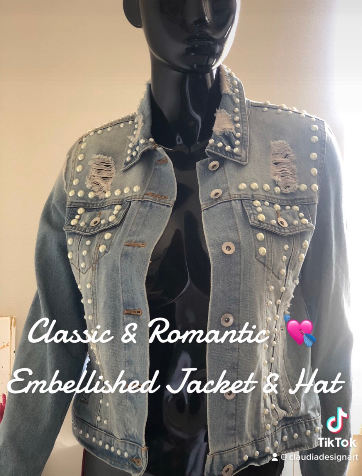 Set of Romantic Jacket & Hat - Etsy