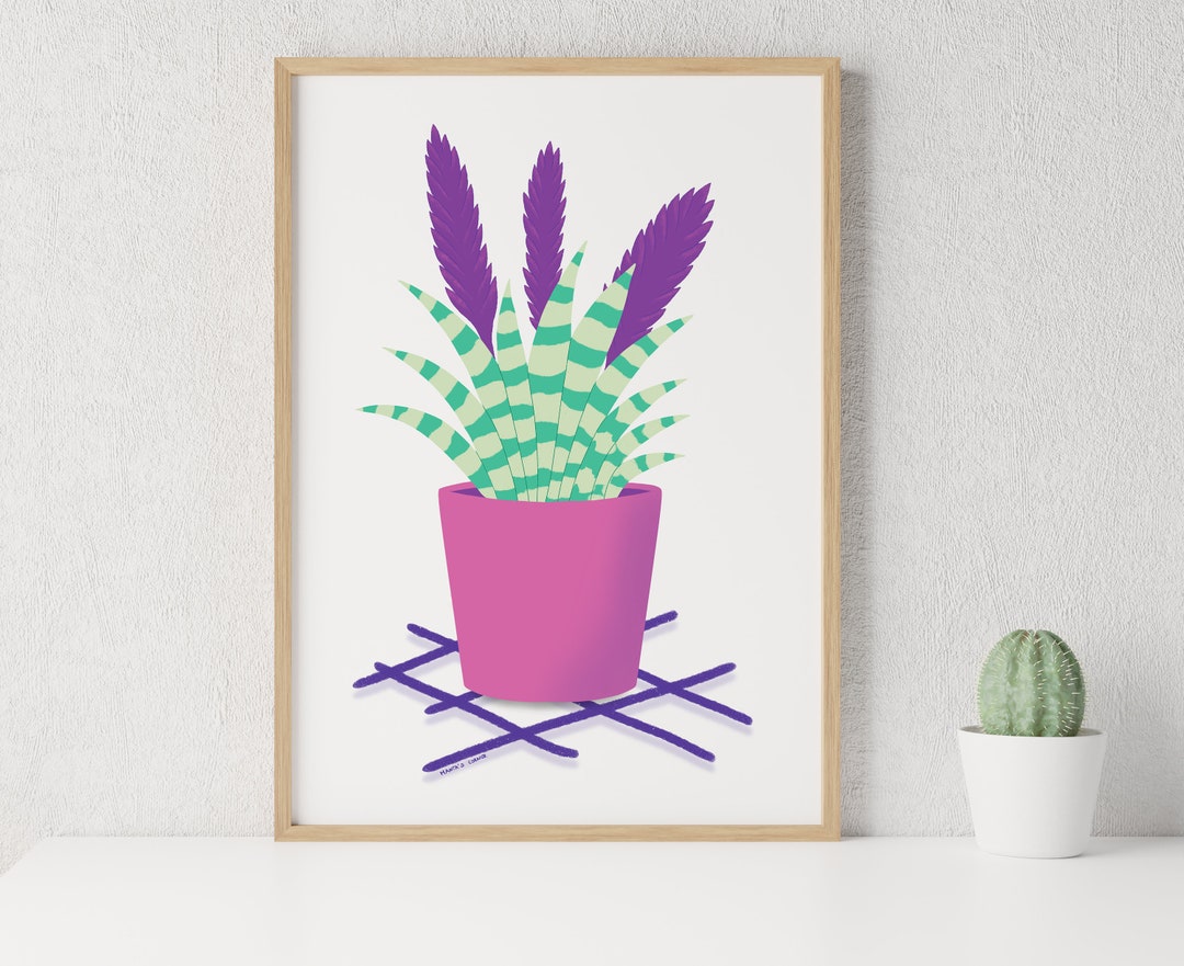 Vriesea Splendens Fine Art Print - Etsy