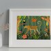 Leopard Art Print, Jungle Animals Poster, Rainforest Wall Art ...