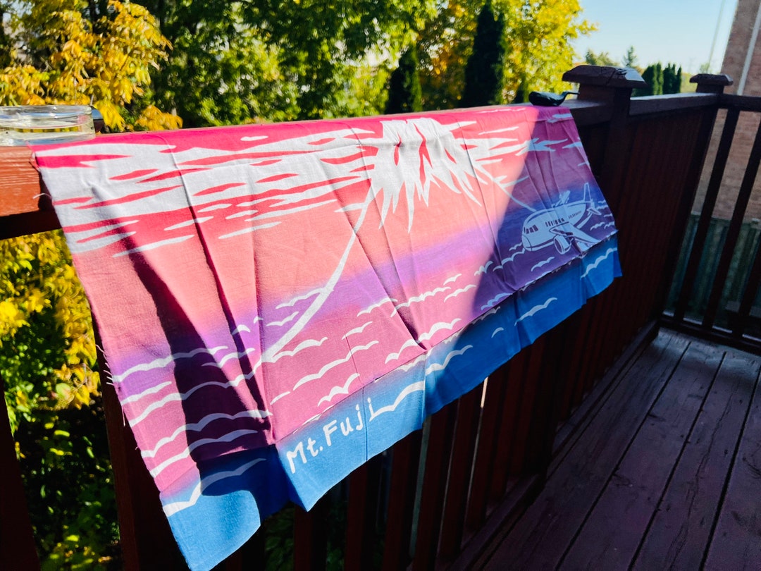 Tenugui Japanese Cloth Mount Fuji Fabric Tapestry Wall Hanging - Etsy