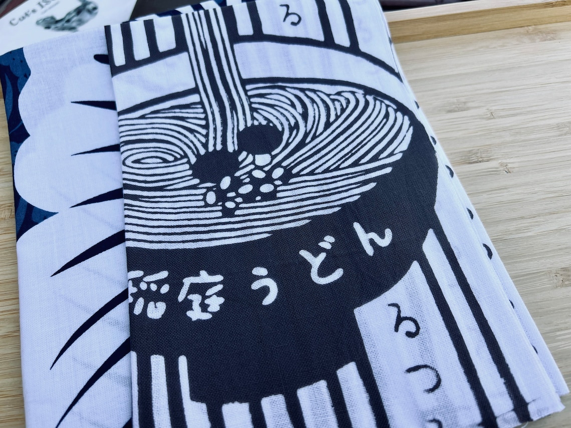 Tenugui Japanese Cloth Ramen Fabric Tapestry Wall Hanging - Etsy