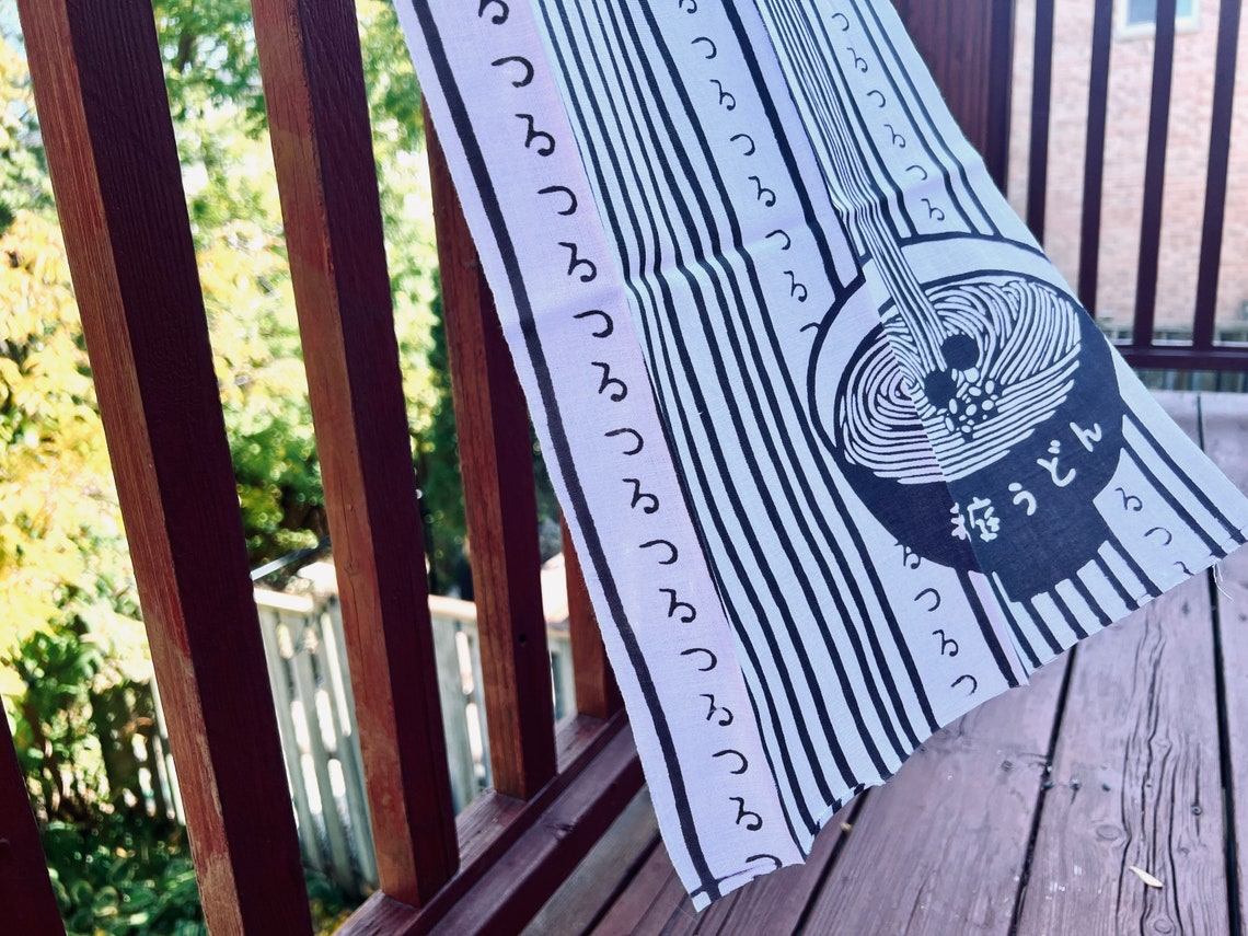 Tenugui Japanese Cloth Ramen Fabric Tapestry Wall Hanging - Etsy