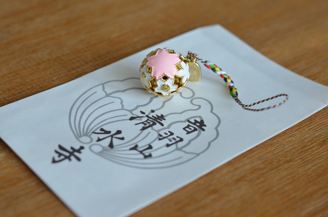 SAKURA OMAMORI • Japanese Amulet Bell Charm • Lucky • Good Relationship ...