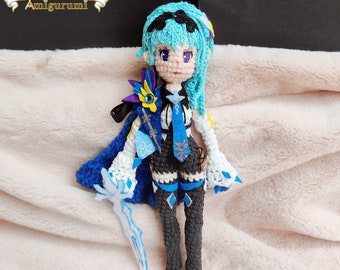 Eula Genshin Figure - Etsy