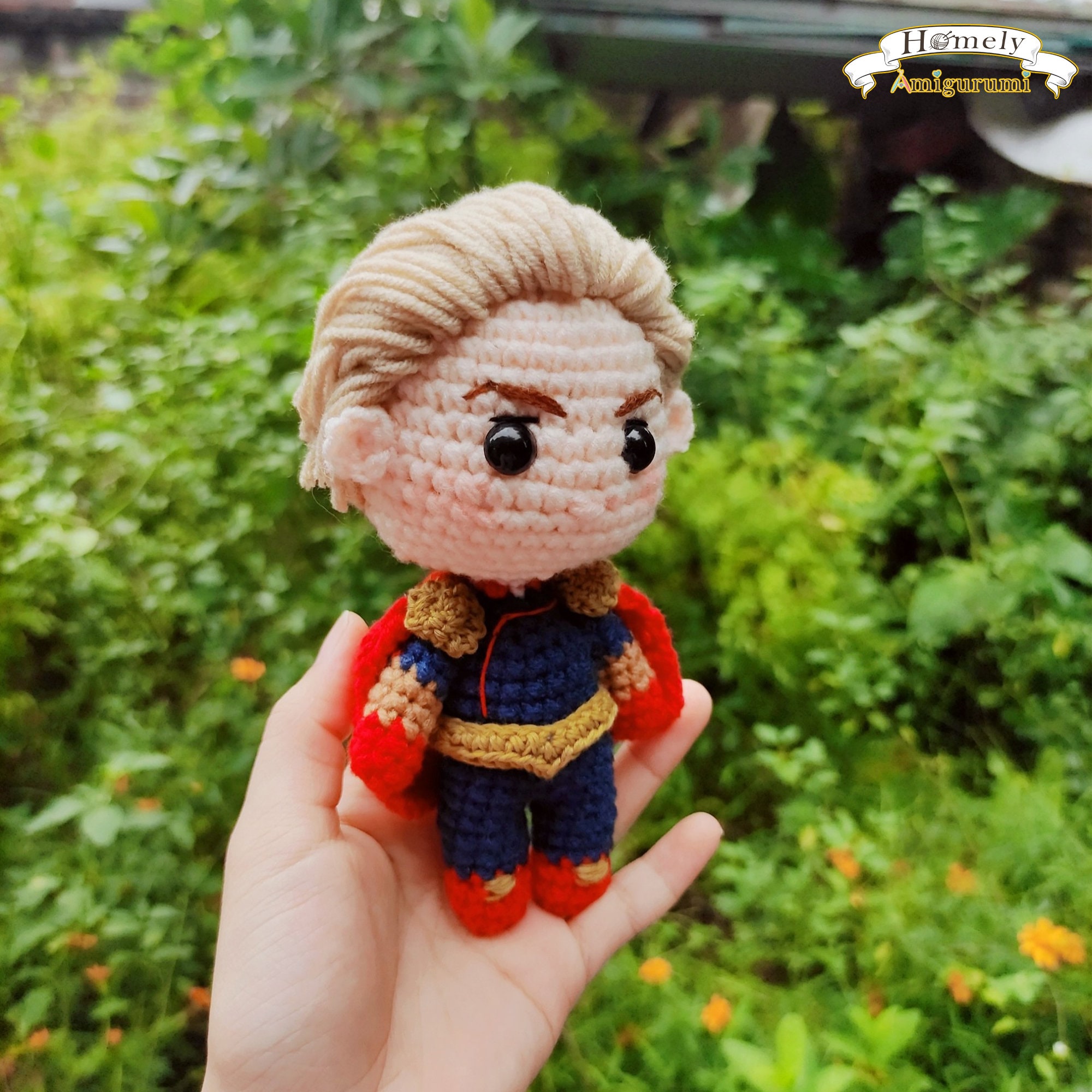 The Boys Homelander Plushies Doll Amigurumi Homelander - Etsy UK