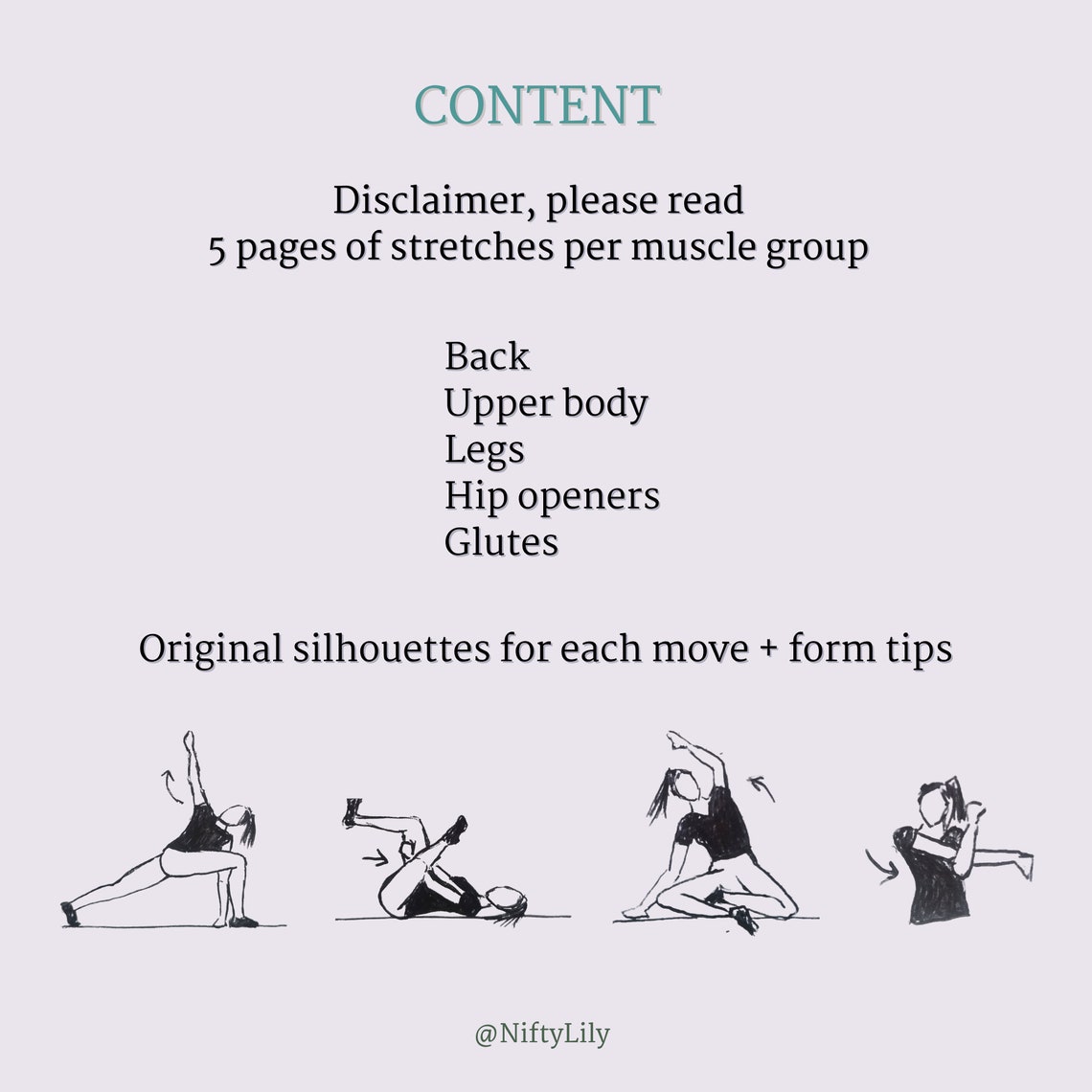 Stretches Bundle - Dynamic Stretches - Cool Down Stretches - Mobility ...