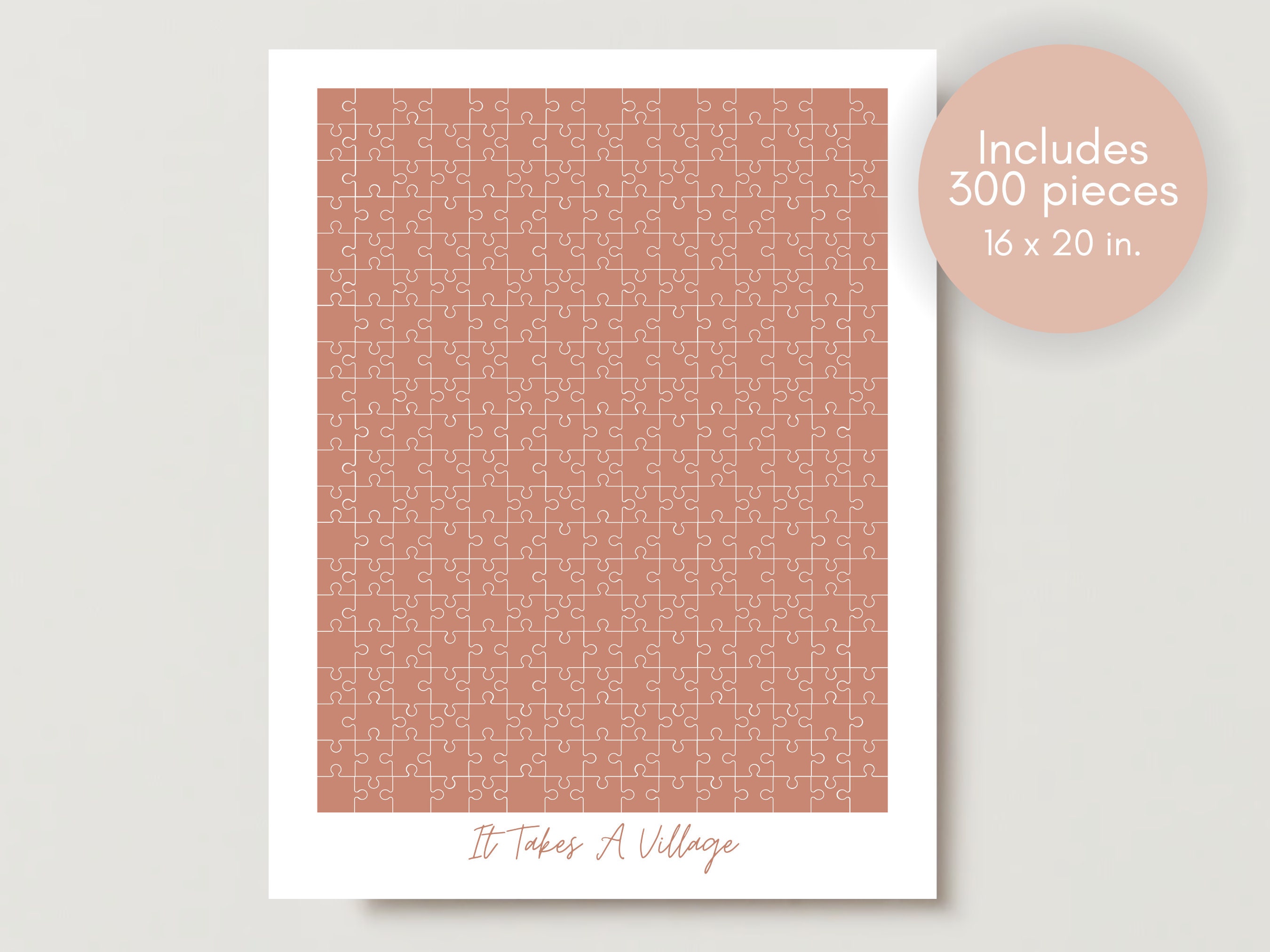 Puzzle Fundraiser for Adoption, IVF or Fertility Treatments - 300 ...