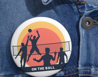 Volleyball Team Pins - Etsy