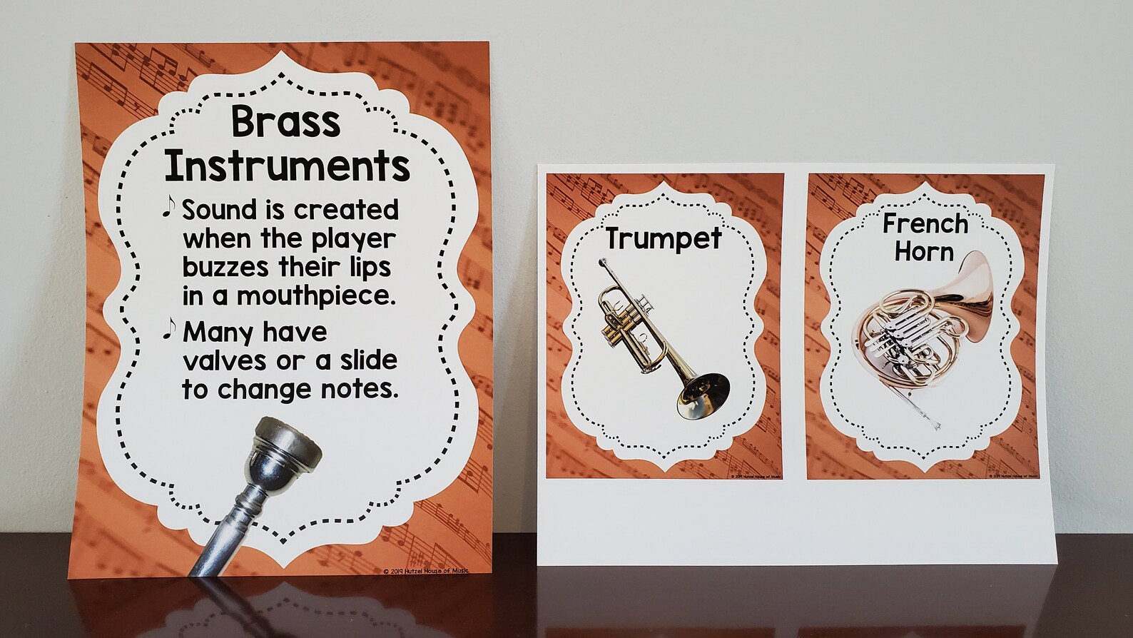 Real Photo Instrument Family Poster Set - Etsy