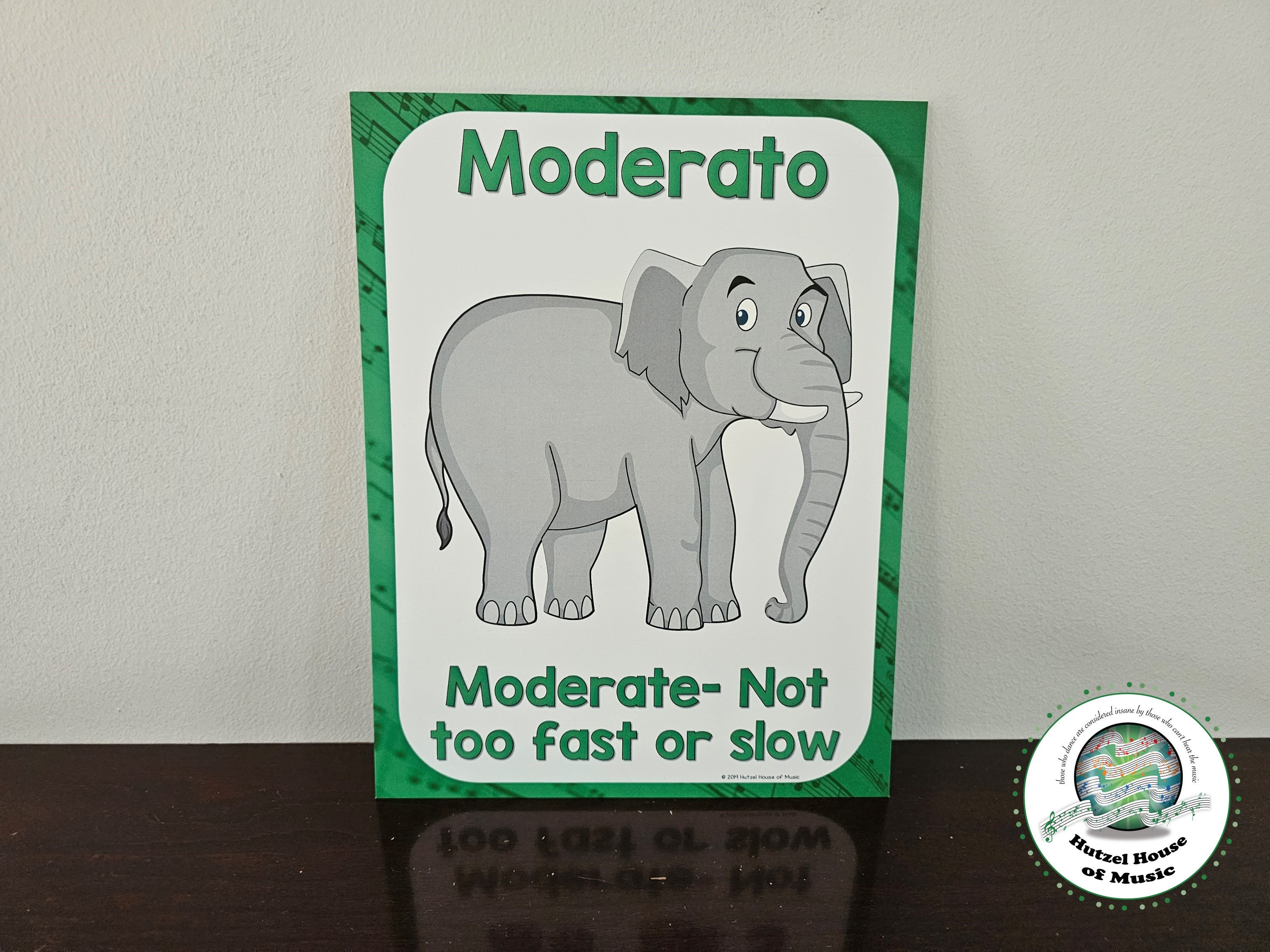 Animal Tempo Posters for Music Classroom - Etsy Australia