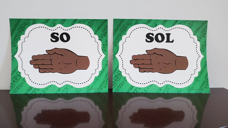 Rainbow Multicultural Curwen Kodaly Solfege Hand Signs for Music Class ...